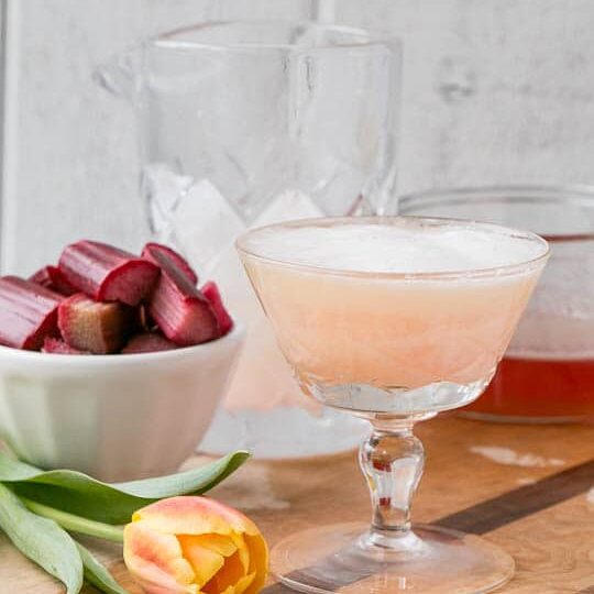 Creative Rhubarb Cocktails - Adamant Kitchen