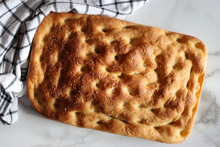 Bread Machine Focaccia - Adamant Kitchen