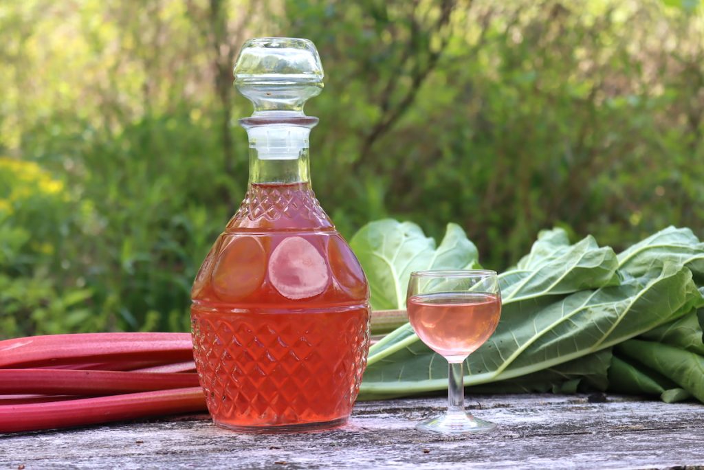 Rhubarb Liqueur - Adamant Kitchen
