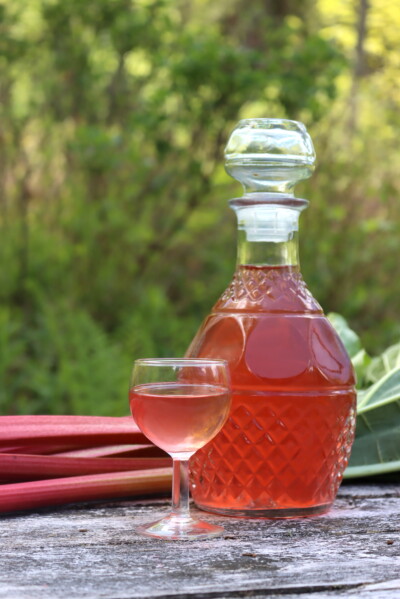 Rhubarb Liqueur - Adamant Kitchen