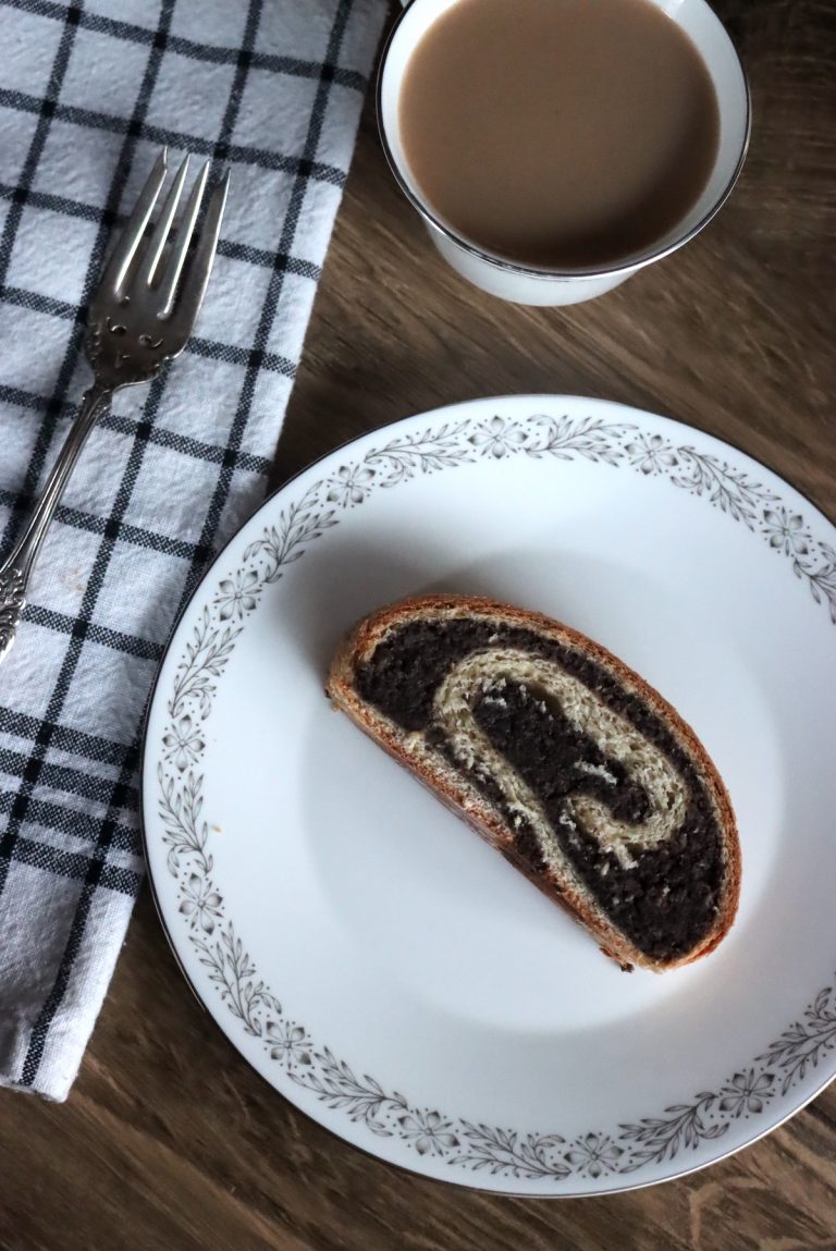 Mohnstrudel (German Poppy Seed Roll) - Adamant Kitchen