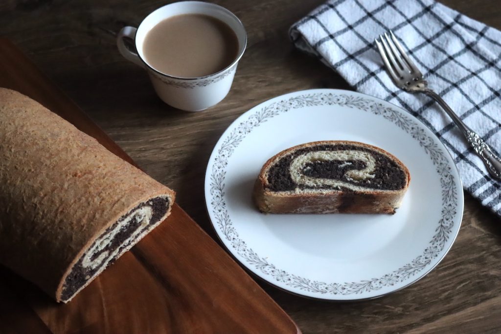 Mohnstrudel (German Poppy Seed Roll) - Adamant Kitchen