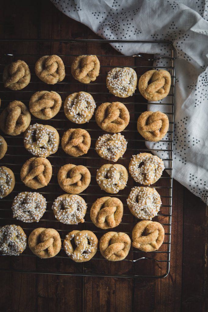 Danish Sugar Pretzels (Sukkerkringler) - Adamant Kitchen