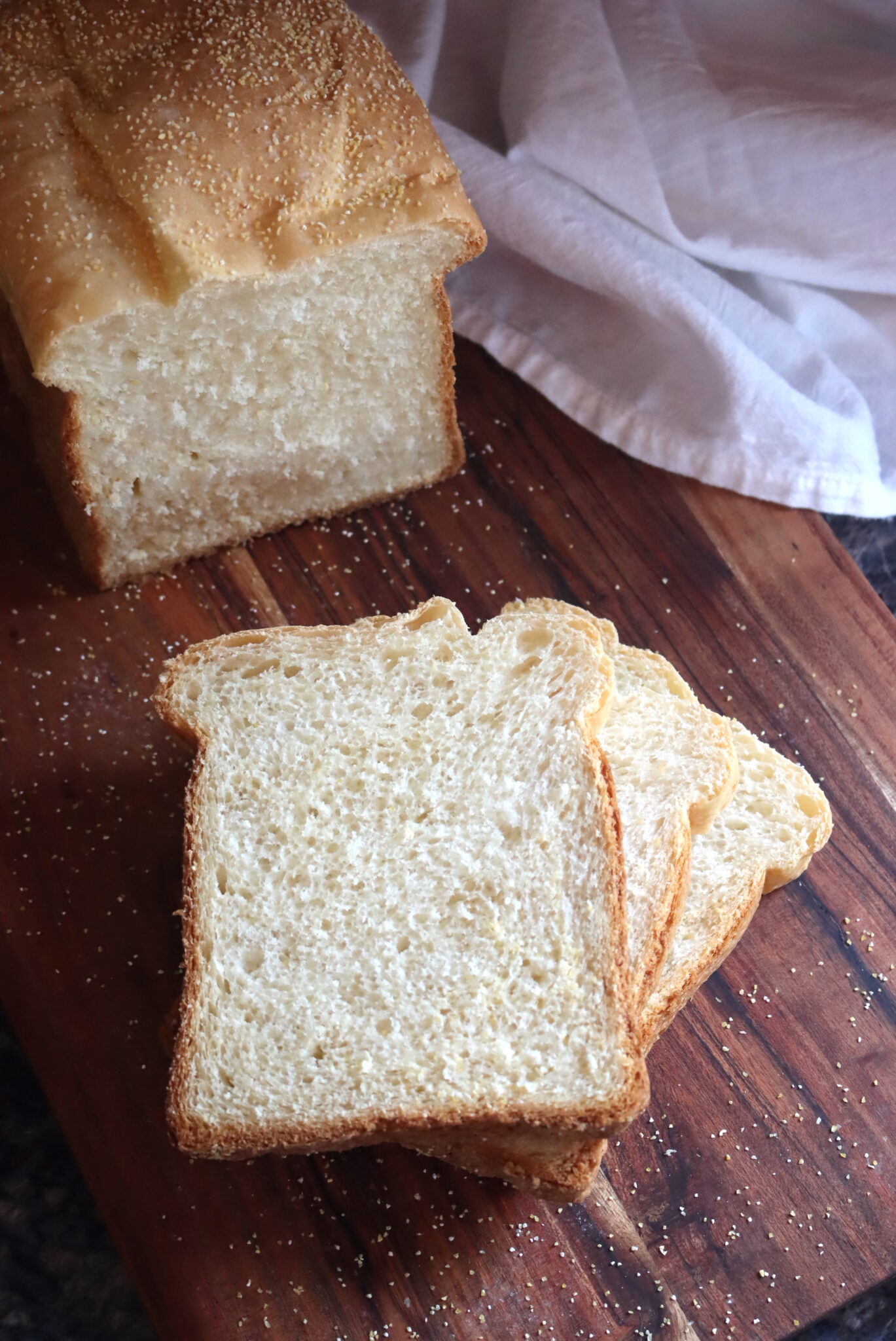 Bread Machine English Muffin Bread - Adamant Kitchen
