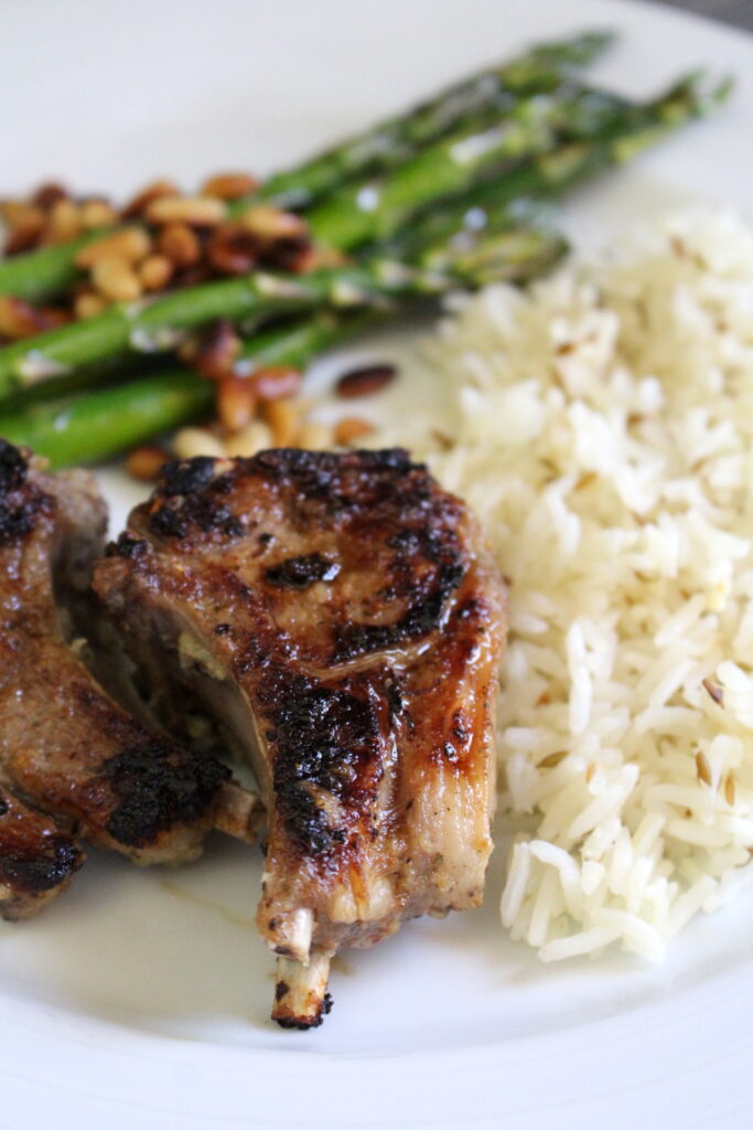 Goat Chops with Garlic & Herbs - Adamant Kitchen