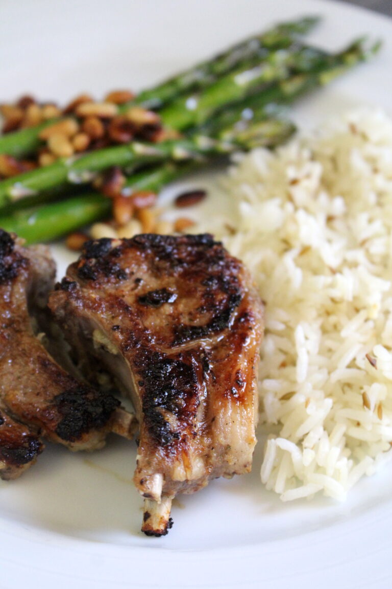 Goat Chops with Garlic & Herbs - Adamant Kitchen