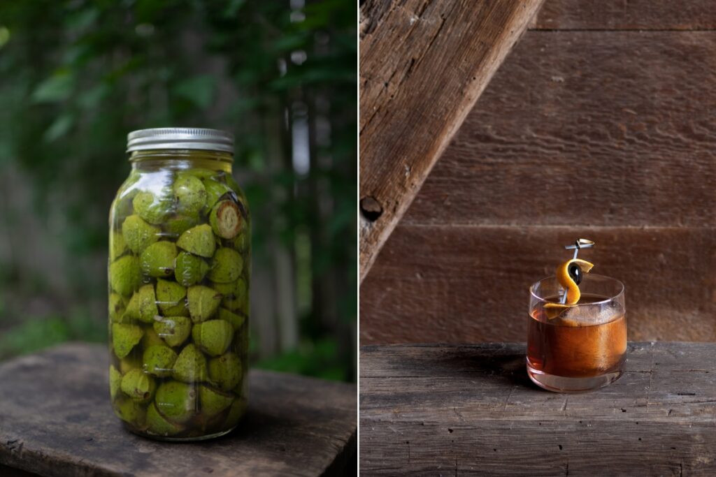 Nocino (Black Walnut Liqueur) - Adamant Kitchen