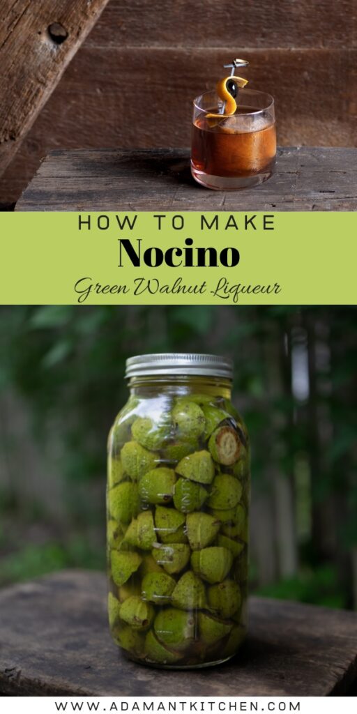 Nocino (Black Walnut Liqueur) - Adamant Kitchen